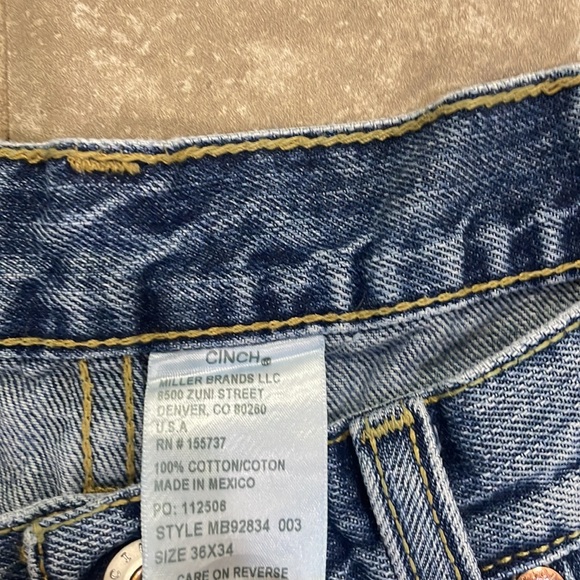 Cinch | Jeans | Cinch Mens Jeans White Label Relaxed Fit Mid Rise ...